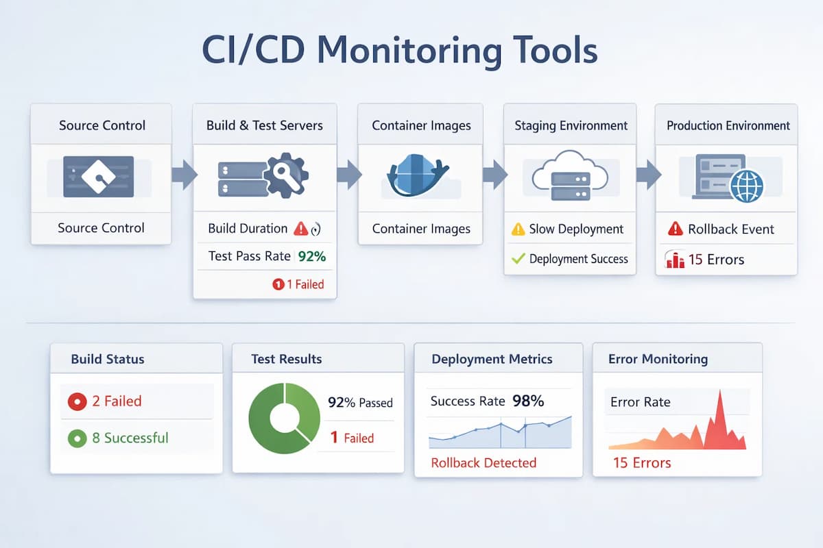 Best CI/CD Monitoring Tools: Measuring Deployment Impact at Scale - CubeAPM
